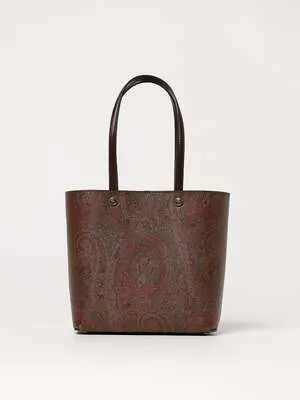 Etro Paisley Print Tote Bag - Brown