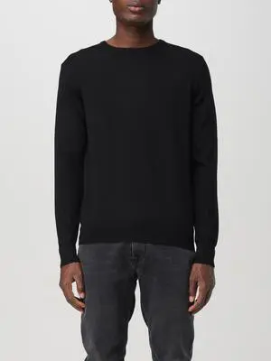 XC Zip-up Fine Knit Jumper - Black