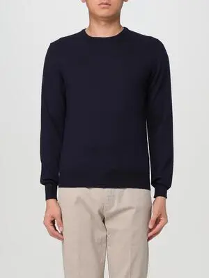 XC Xc Zip-Up Fine Knit Jumper Blue