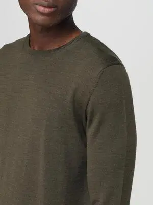 XC Zip-up Fine Knit Jumper - Military