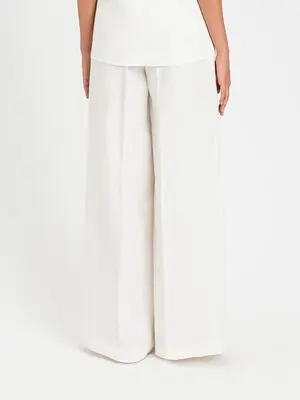 TWINSET Viscose Palazzo Trousers