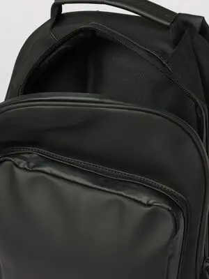 Rains Waterproof Pu Book Daypack - Black