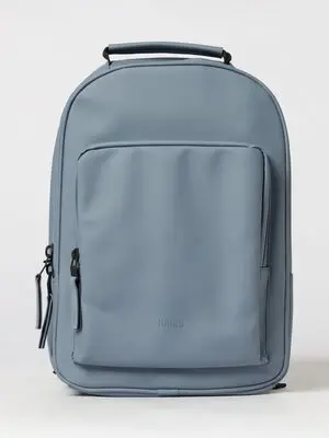Rains Book Daypack In Waterproof Pu - Gnawed Blue