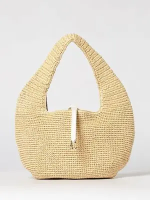 COCCINELLE C-me Crochet Raffia Bag