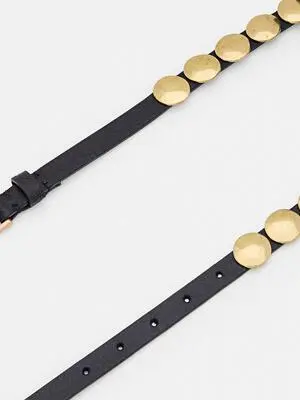 GOLDEN GOOSE Embellished Leather Belt