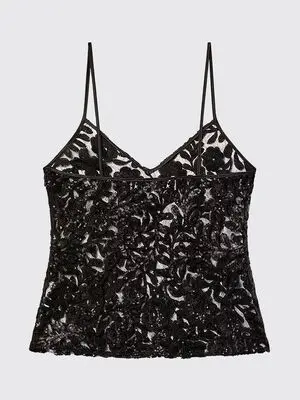 GOLDEN GOOSE Embroidered Evening Top