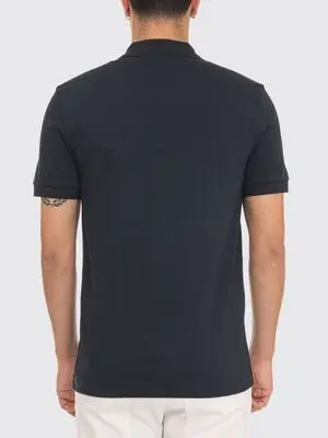BOSS Basic Cotton Polo Shirt - Blue 1