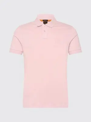 BOSS Basic Cotton Polo Shirt - Pink