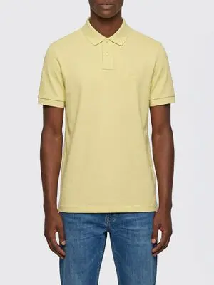 BOSS Basic Cotton Polo Shirt - Yellow