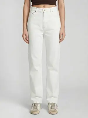 GOLDEN GOOSE Straight Leg High-rise Cotton Denim Jeans