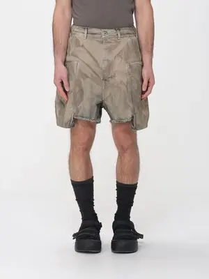 Rick Owens Stefan Cotton Shorts - Dust