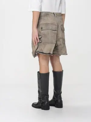Rick Owens Stefan Cotton Shorts - Rust