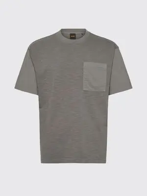 BOSS Basic Cotton T-shirt - Grey