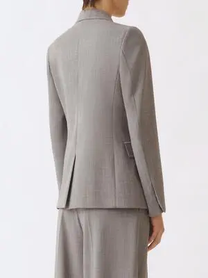 Fabiana Filippi Double-breasted Virgin Wool Blazer