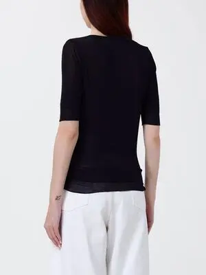LEMAIRE Viscose And Silk Top - Blue