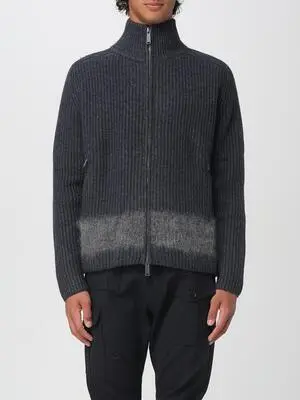 Dsquared2 Zip-up Ribbed Knit Jumper - Grey