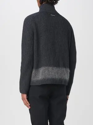 Dsquared2 Zip-up Ribbed Knit Jumper