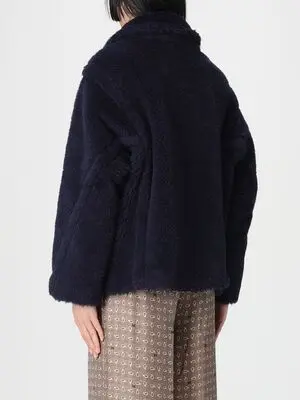 Max Mara Fur Coat Colour - Marine