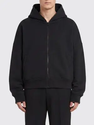 ENTIRE STUDIOS Cotton Zip-up Hoodie - Black 1