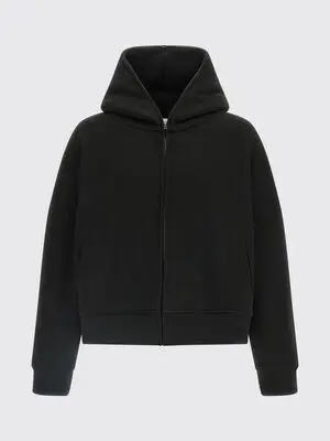 ENTIRE STUDIOS Cotton Zip-up Hoodie - Black 1