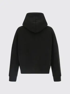 ENTIRE STUDIOS Cotton Zip-up Hoodie - Black 1
