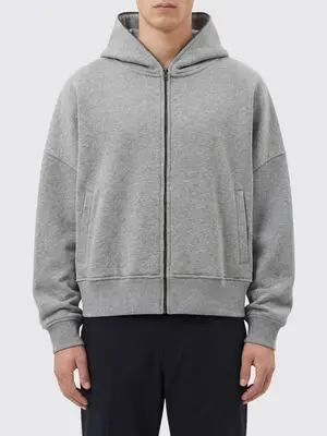ENTIRE STUDIOS Cotton Zip-up Hoodie - Grey 1
