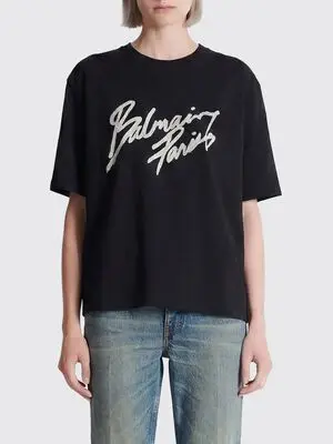 Balmain T-shirt Colour - Black