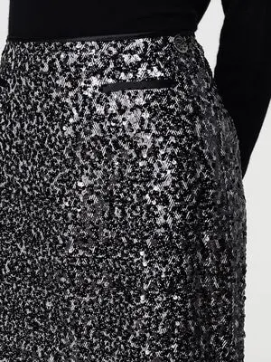 Karl Lagerfeld Sequined Pencil Skirt