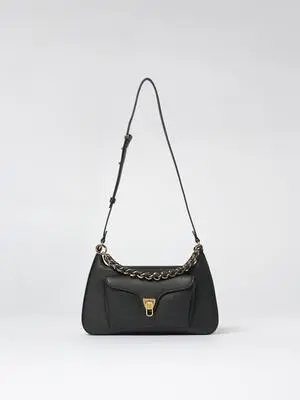 COCCINELLE Beat Generation Grained Leather Bag - Black