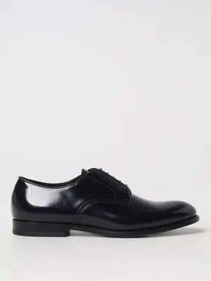 DOUCAL'S Brushed Leather Derby Shoes - Blue