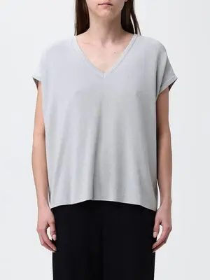 Fabiana Filippi Cotton Blend Sweater - Sky