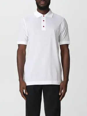 Kiton Polo Shirt Colour - White