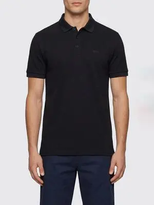BOSS Basic Cotton Polo Shirt Blue 1