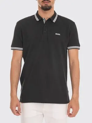 BOSS Basic Cotton Polo Shirt - Indigo