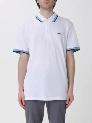 BOSS Basic Cotton Polo Shirt - Ivory