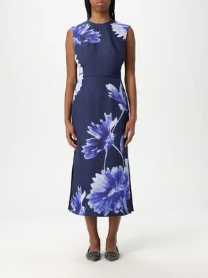 Erdem Floral Print Midi Dress