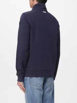 BLAUER. Cotton Zip-up Sweatshirt