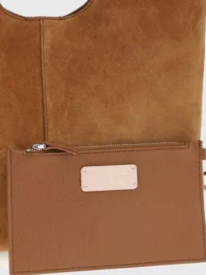 COCCINELLE C-easy Suede Bag - Brown