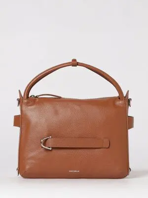 COCCINELLE Gretel Grained Leather Bag - Brown