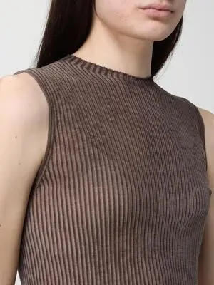 UMA WANG Ribbed Wool Top