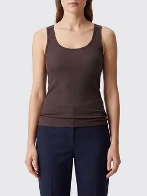 ROBERTO COLLINA Cotton Top - Brown