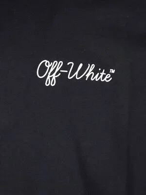 Off-White Crew-neck T-shirt In Cotton With Logo