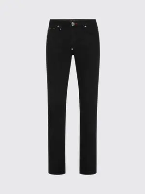 Philipp Plein Slim Fit Denim Jeans - Black