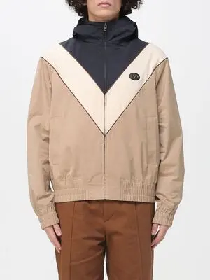 Valentino Garavani Hooded Windbreaker Jacket - Multicolor