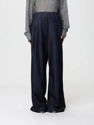Dries Van Noten Trousers Colour - Indigo