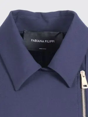 Fabiana Filippi Cropped Jacket In Viscose Blend