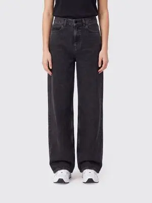 Carhartt Work In Progress Jane High-waisted Wide-leg Jeans - Black
