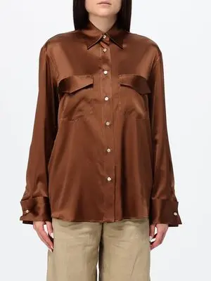 MAZZARELLI Stretch Silk Shirt With Patch Pockets