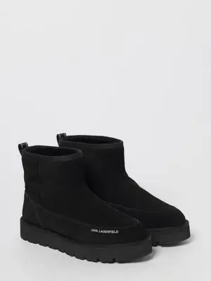 Karl Lagerfeld Suede Ankle Boots