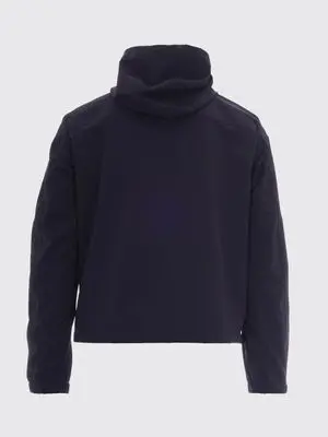 Paul & Shark Hooded Windbreaker Jacket In Technical Fabric